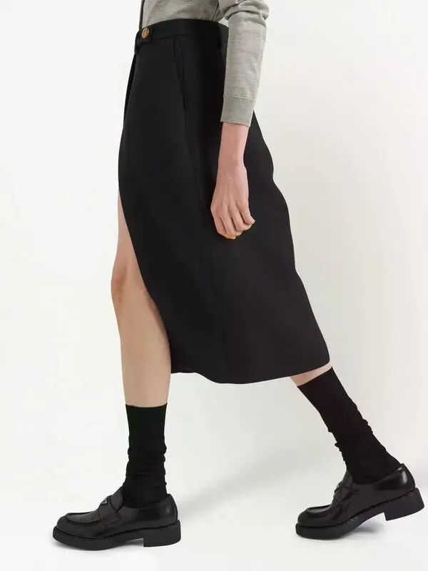Prada Tricotine Midi Skirt