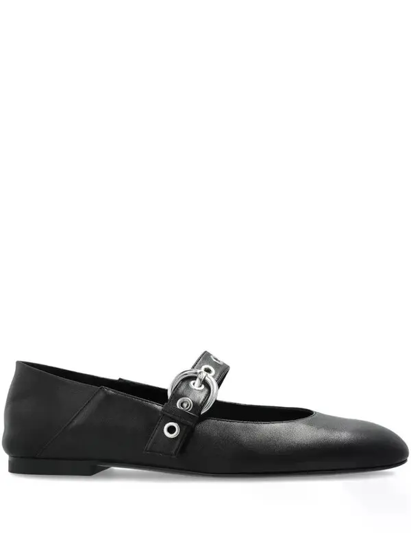 STUART WEITZMAN Leather Ballet Flats