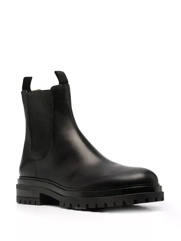 GIANVITO ROSSI Elasticated Side-panel Boots - Black