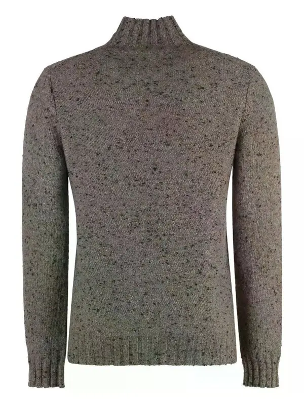 Malo Cashmere High-neck Sweater - Grey