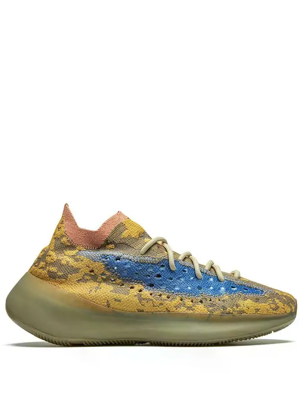 ADIDAS X YEEZY Boost 380 Reflective Oat Sneakers - Blue