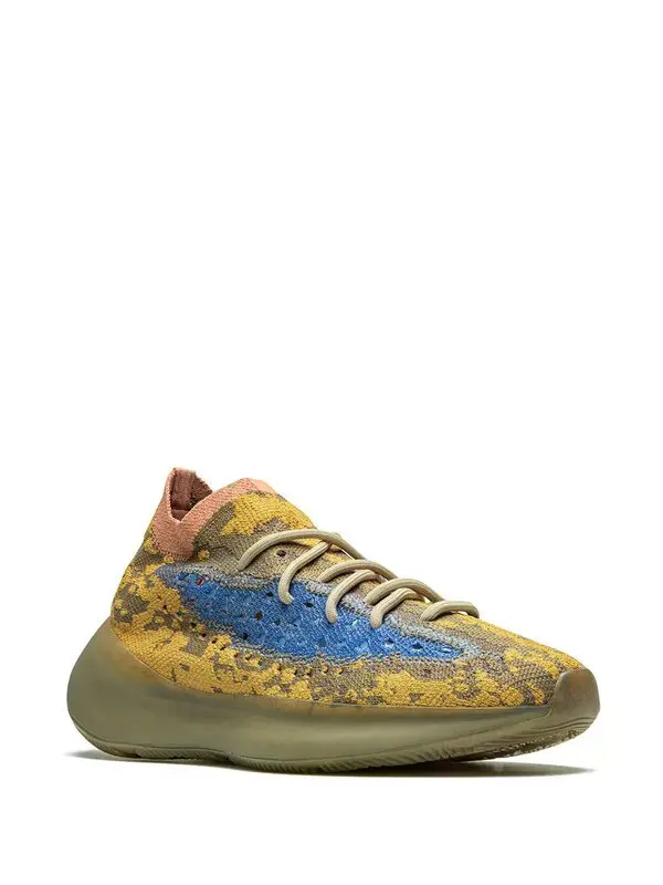 ADIDAS X YEEZY Boost 380 Reflective Oat Sneakers - Blue