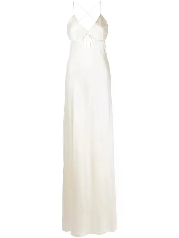 Michelle Mason Cut-out Detail Gown