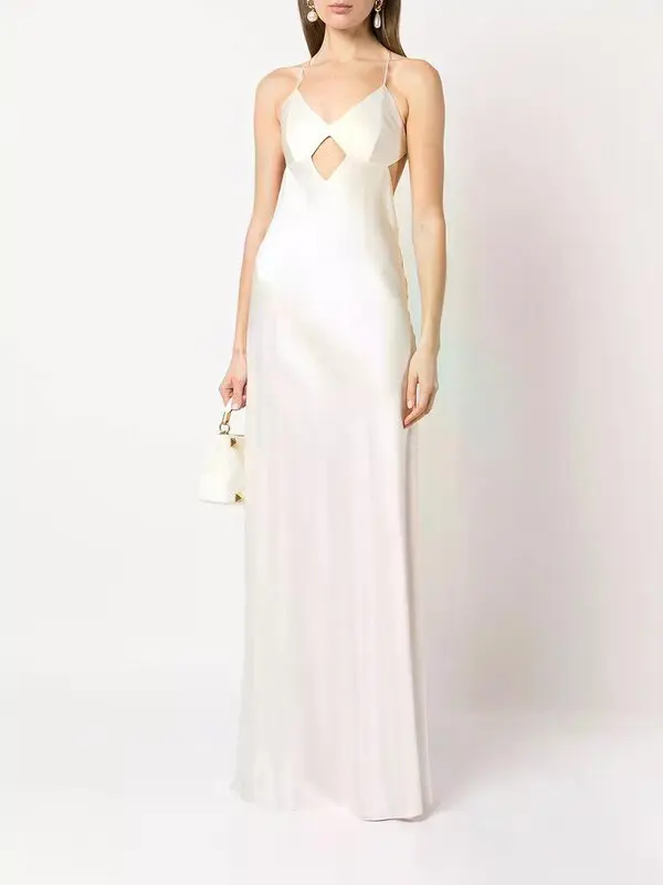 Michelle Mason Cut-out Detail Gown