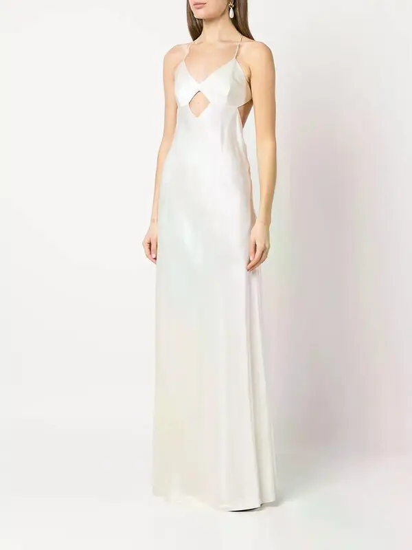 Michelle Mason Cut-out Detail Gown