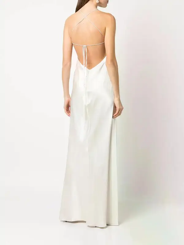 Michelle Mason Cut-out Detail Gown