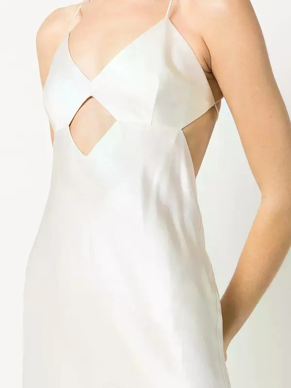 Michelle Mason Cut-out Detail Gown