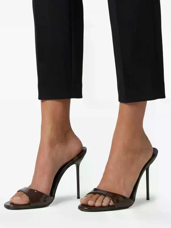 Paris Texas 105mm Lidia Sandals - Brown