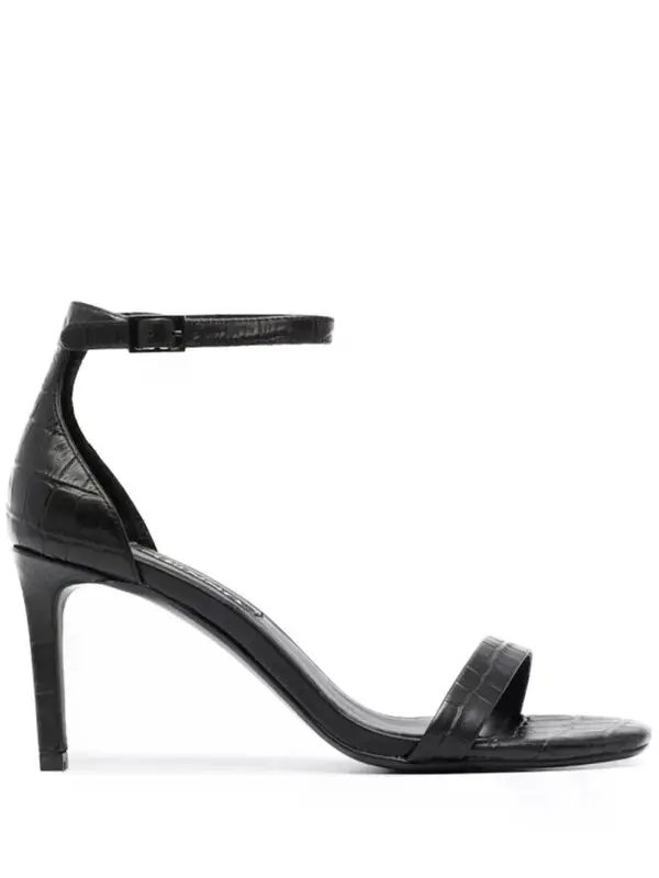 Senso Quelle Iii Crocodile-effect Leather Sandals