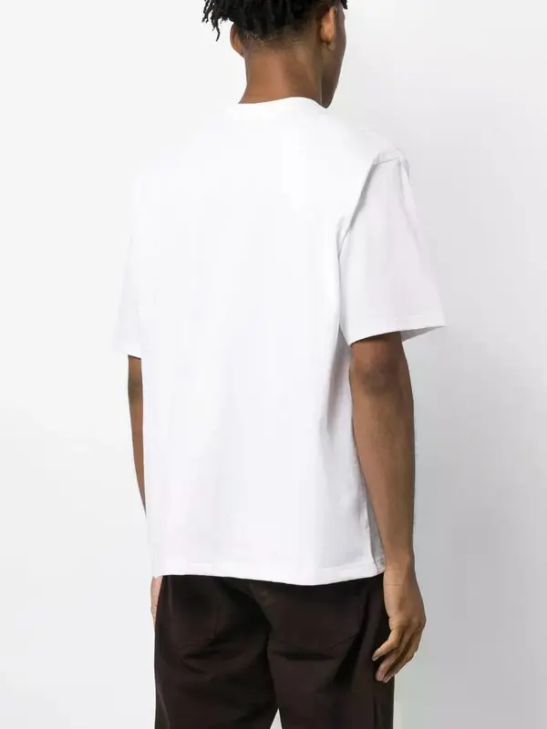 A BATHING APE Logo-patch Cotton T-shirt