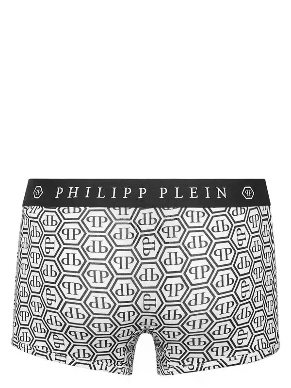 Philipp Plein Monogram Boxers - White