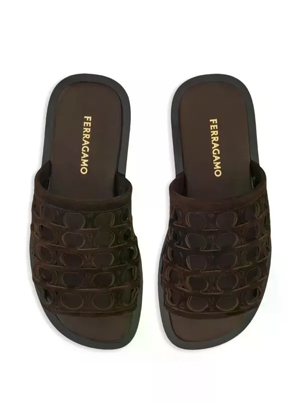 FERRAGAMO Gancini Slides