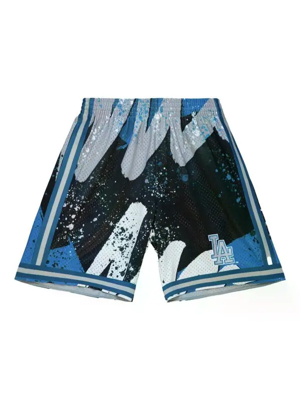 Mitchell & Ness Mlb La Dodgers Hyper Hoops Shorts - Blue