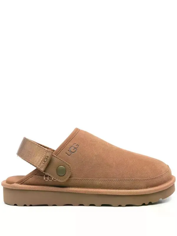 UGG Golden Coast Ii Suede Clogs - Brown