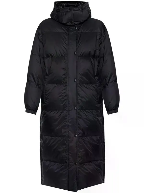 YVES SALOMON Reversible Parka Coat With Detachable Hood