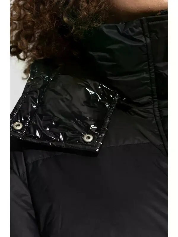 YVES SALOMON Reversible Parka Coat With Detachable Hood