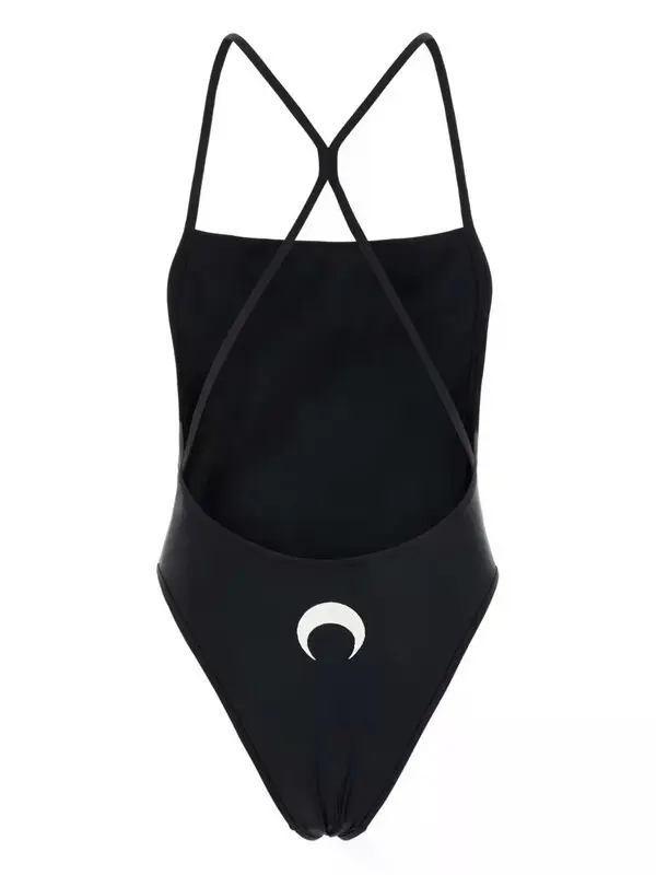 MARINE SERRE Crescent Moon Swimsuit