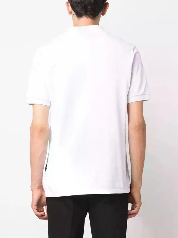 Philipp Plein Snake Cotton Polo Shirt