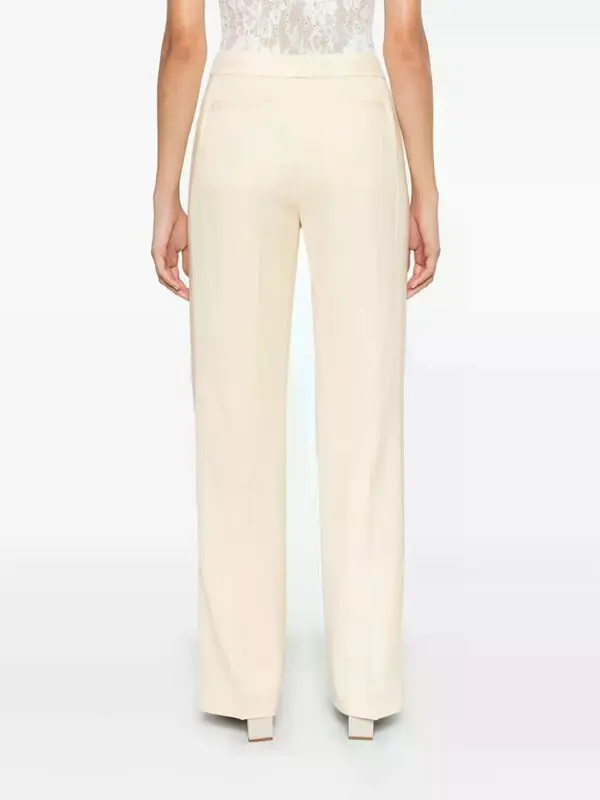 Zimmermann Illustration Wool Blend Trousers - Yellow