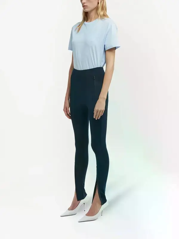 Wardrobe.NYC Front Ankle-zip Leggings