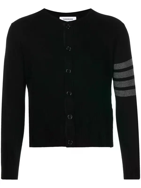 Thom Browne 4-bar Stripe Button-up Cardigan