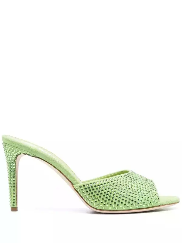 Paris Texas Crystal-embellished Stiletto Sandals