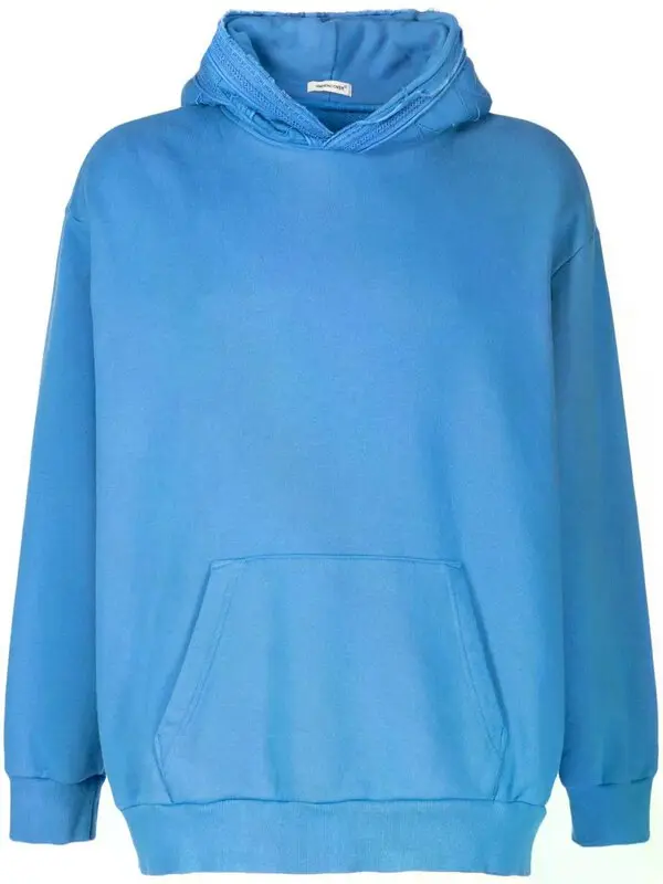 Undercover Embroidered Trim Cotton Hoodie