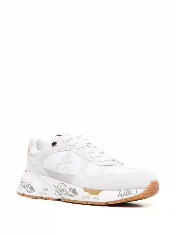 Premiata Low-top Panelled Sneakers - White
