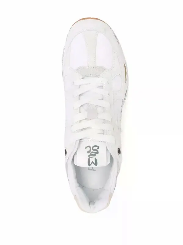 Premiata Low-top Panelled Sneakers - White
