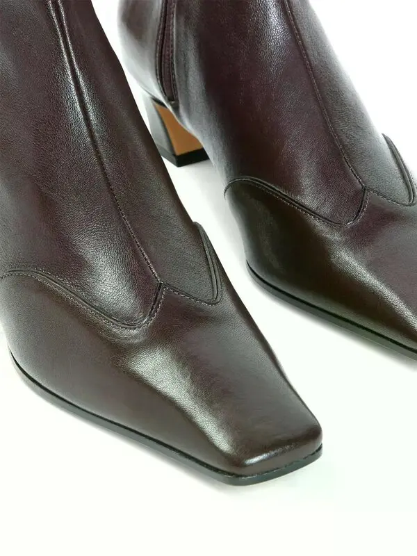 Khaite 40mm Nevada Ankle Boots - Brown
