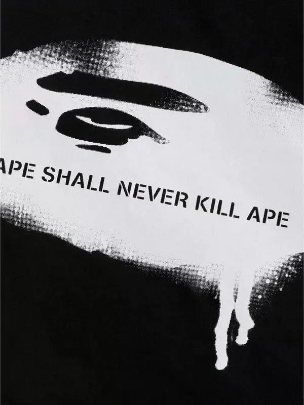 A BATHING APE Logo-print T-shirt