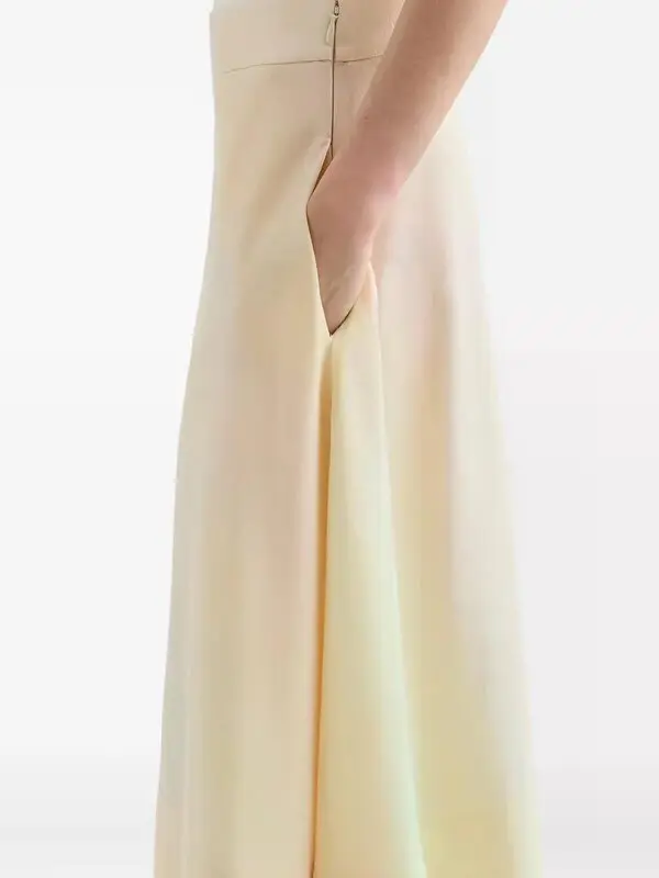 JIL SANDER Wool Asymmetric Skirt