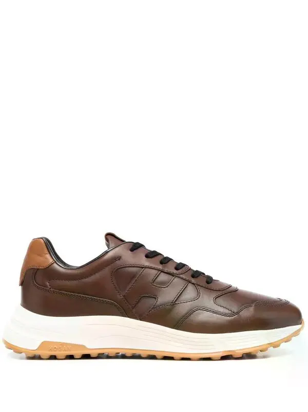 Hogan H383 Low-top Sneakers - Brown