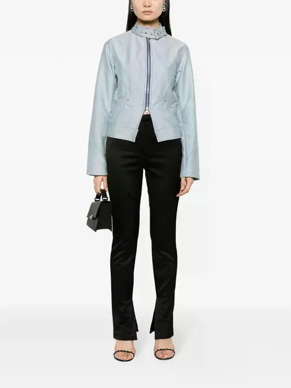 Alexander Wang Stretch-satin Tailored Legging
