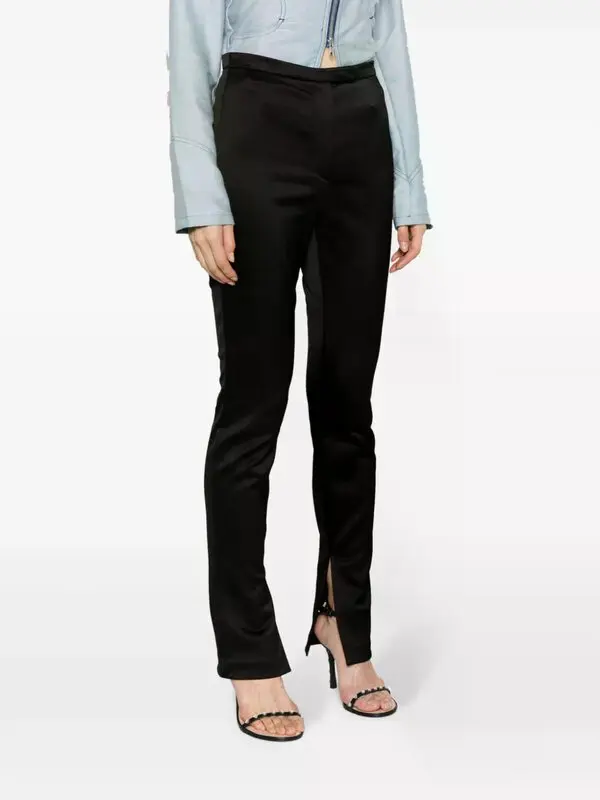 Alexander Wang Stretch-satin Tailored Legging