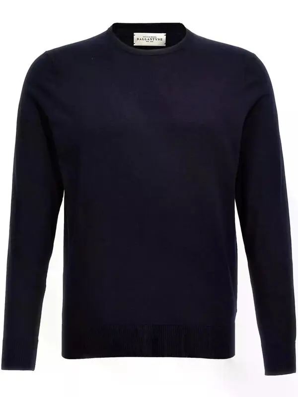 BALLANTYNE Long-sleeve Jumper - Blue