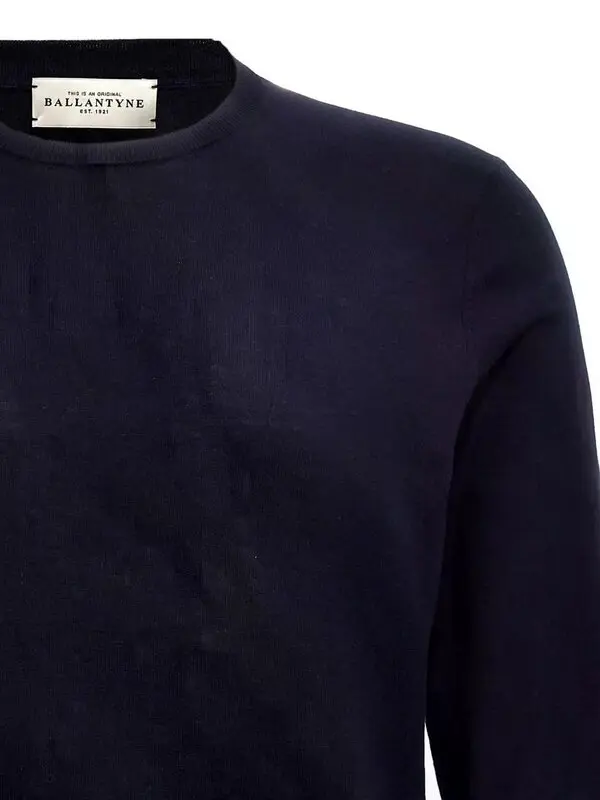 BALLANTYNE Long-sleeve Jumper - Blue