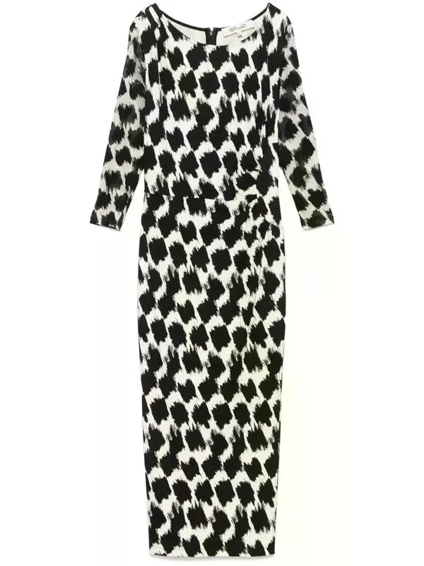 Diane Von Furstenberg Linea Midi Dress