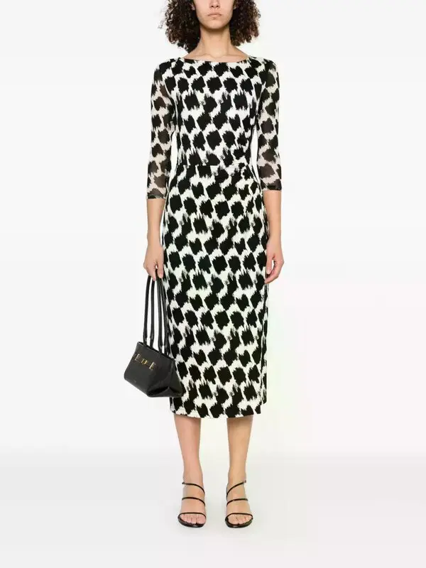 Diane Von Furstenberg Linea Midi Dress