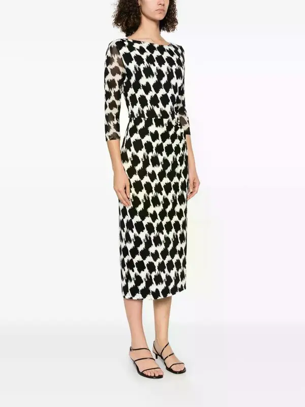 Diane Von Furstenberg Linea Midi Dress