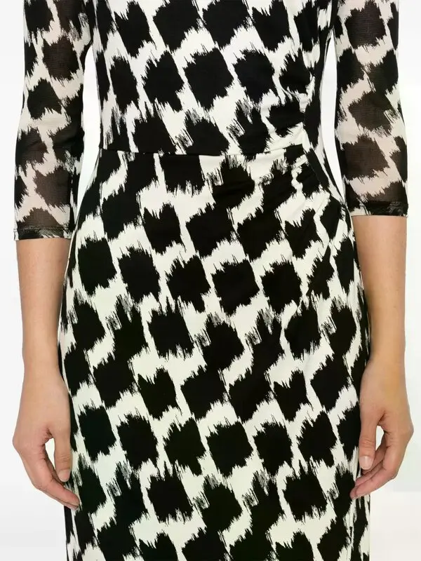 Diane Von Furstenberg Linea Midi Dress