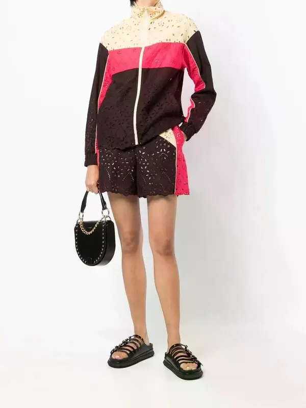Goen.j Colour-block Track Jacket
