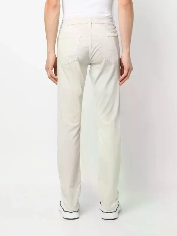FRAME L'homme Straight-leg Trousers - Neutrals