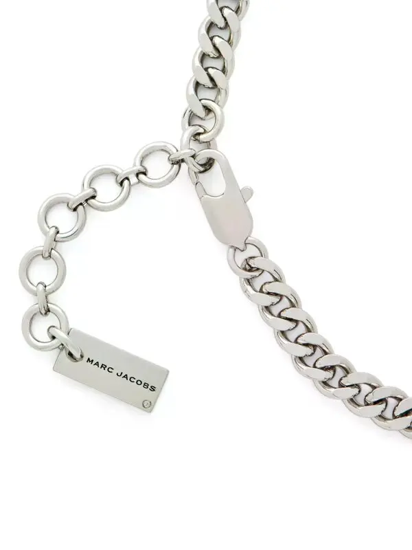 Marc Jacobs Mini-icon Charm Necklace - Silver