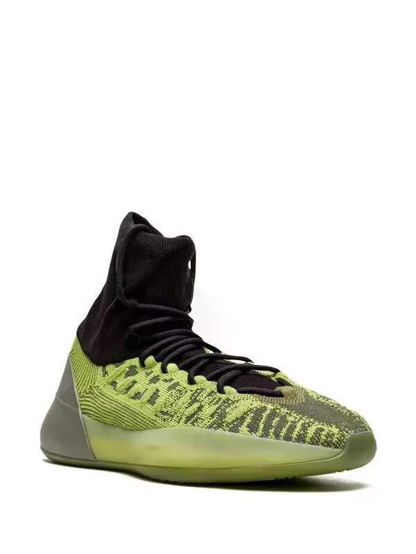 ADIDAS X YEEZY Yeezy Basketball Knit Glow Sneakers - Grey