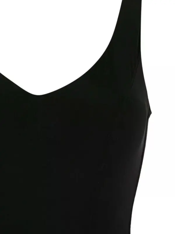 AMIR SLAMA V-neck Open-back Swimsuit