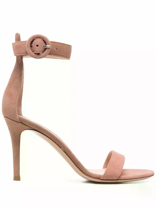 GIANVITO ROSSI Portofino 85mm Suede Sandals