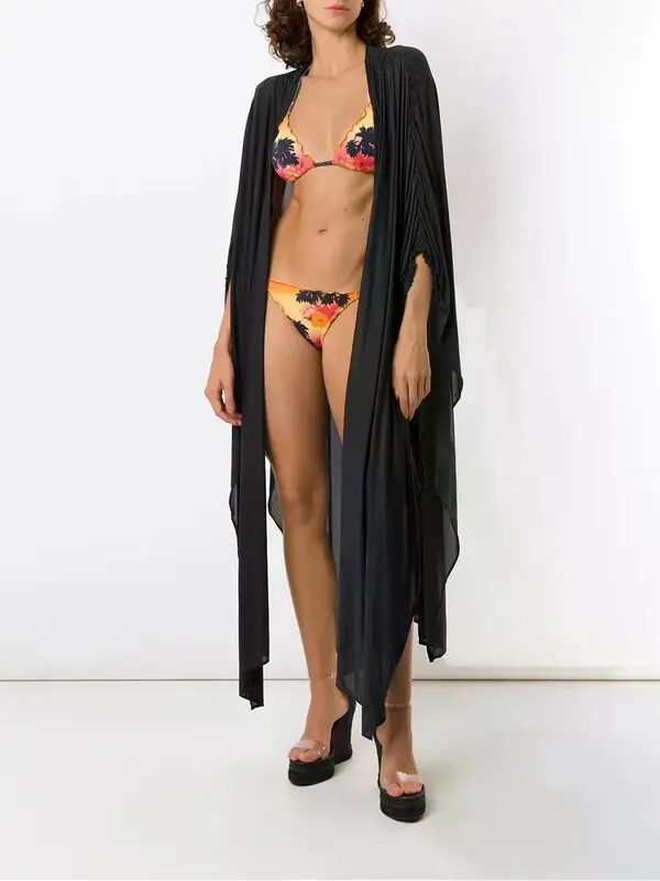 AMIR SLAMA Ilha De Hibiscus Bikini Set