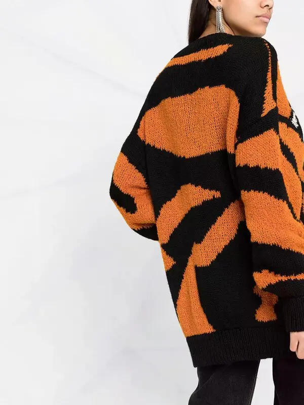 Dsquared2 Tiger-intarsia Jumper