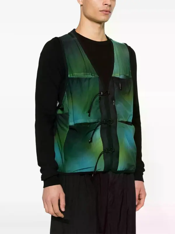 Y3 All-over Print Mesh Vest
